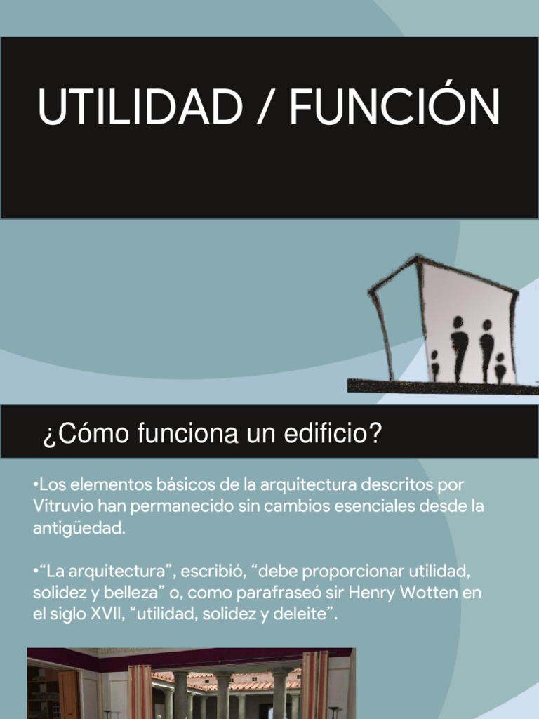 04 Utilidad Como Funciona Un Edificio | PDF | Arte