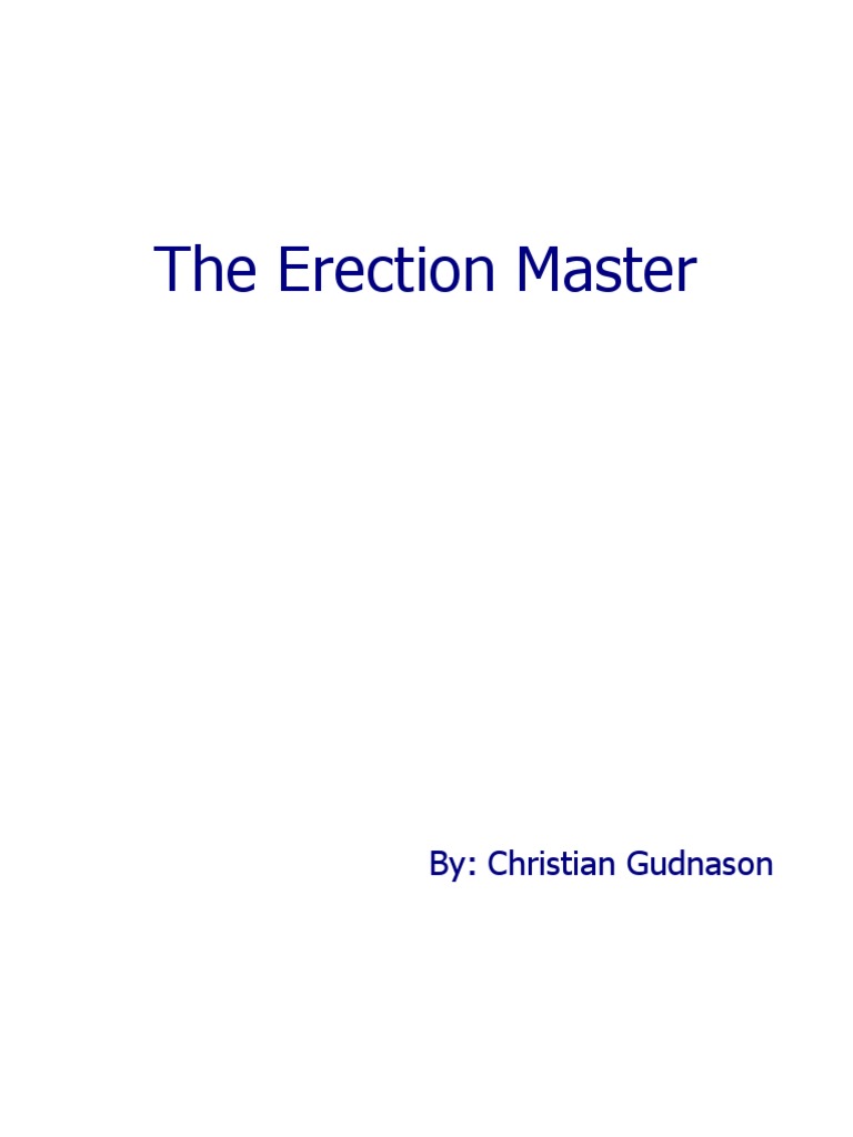 Errection Master | PDF