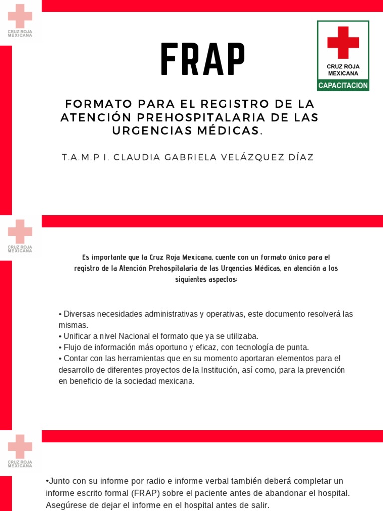 Presentación Frap | PDF | Hospital | Ambulancia