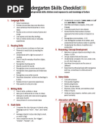 Kindergarten Syllabus | PDF | Phonics | Syllable