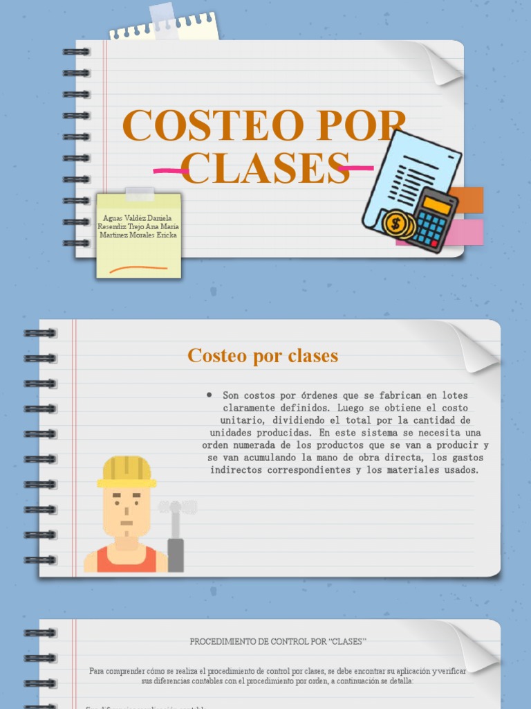 Costeo Por Clases | PDF | Costo