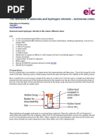 Grahams Law of Diffusion Lab | PDF | Diffusion | Gases