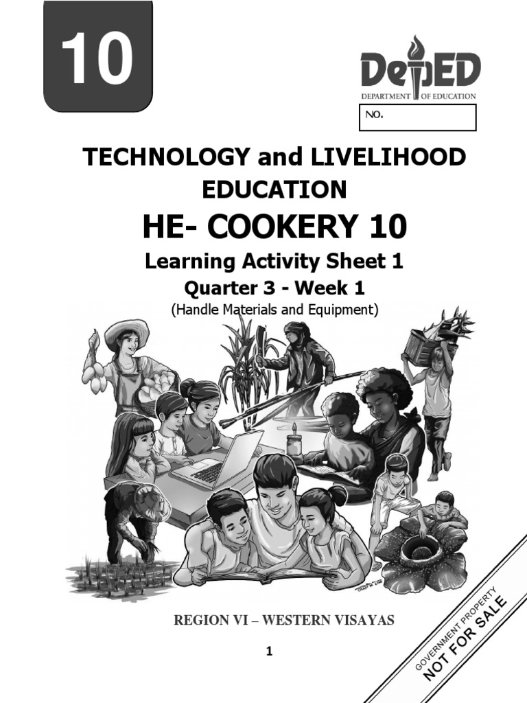 Grade 10 LAS Cookery Q3 Week 1 | PDF | Seafood | Shellfish