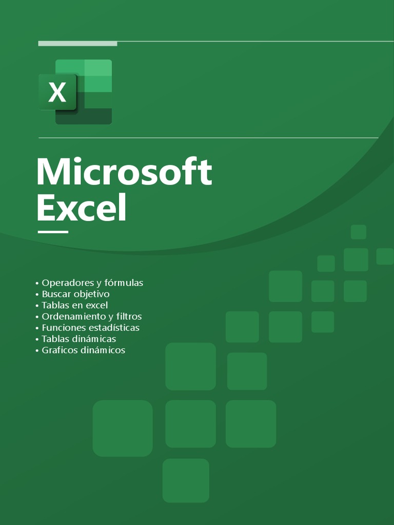 Manual de Microsoft Excel Basico - Ipn - 2022 | PDF | Microsoft Excel | Hoja de cálculo