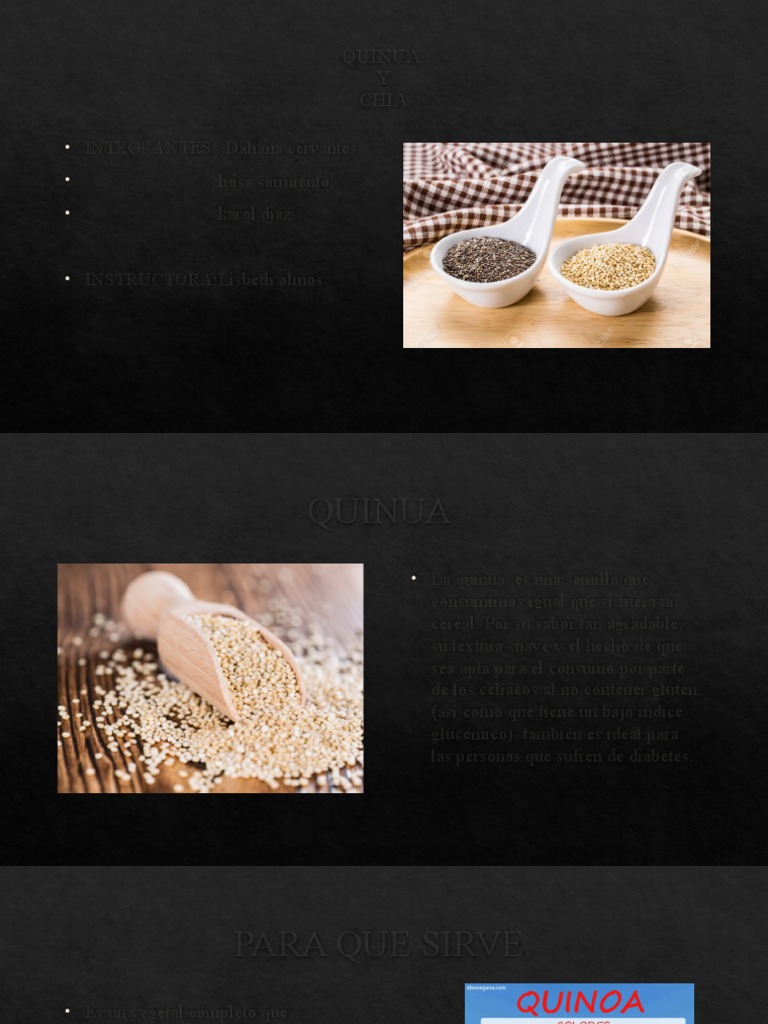 Chia | PDF | Quinua | Cereales