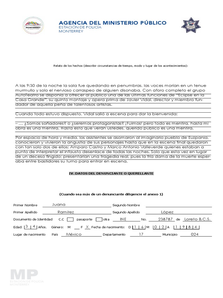 Formatos Judiciales Oficio | PDF | Derecho penal | Policía