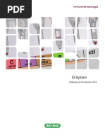 Tarjetas Grifols DG Gel-Solas | PDF | Tipo de sangre | Serología