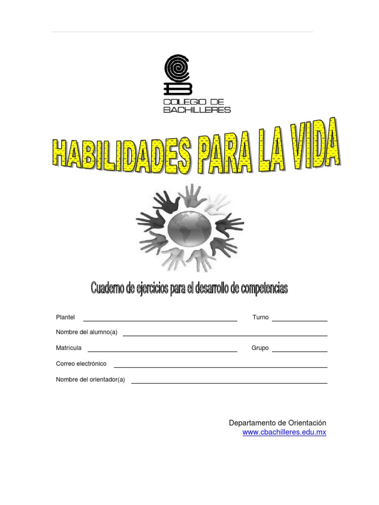 Cuaderno Habilidades para La Vida Impreso | PDF | Las emociones | Estrés (biología)