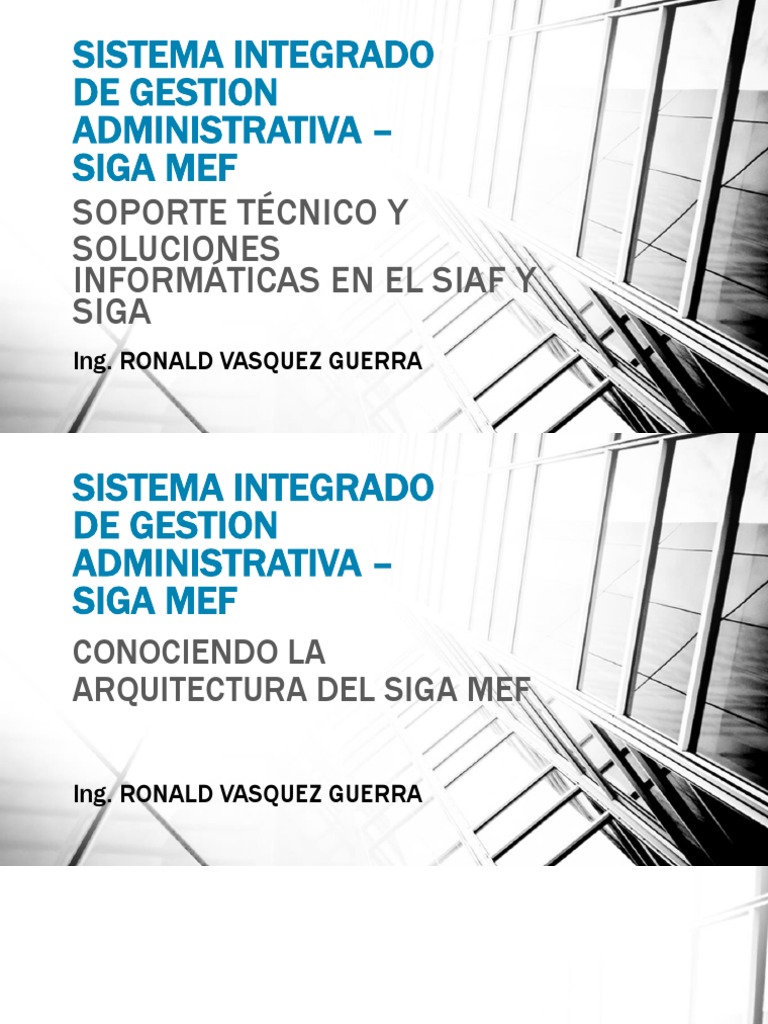 Sesion 5 - Modulo Siga | PDF