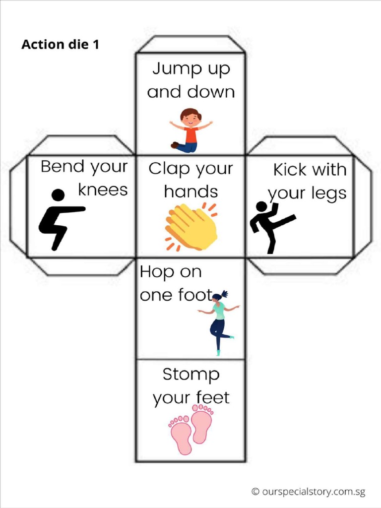 Body Parts Dice Game | PDF