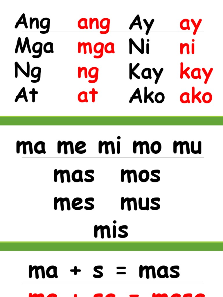 Babasahin - Tatlong Letra | PDF