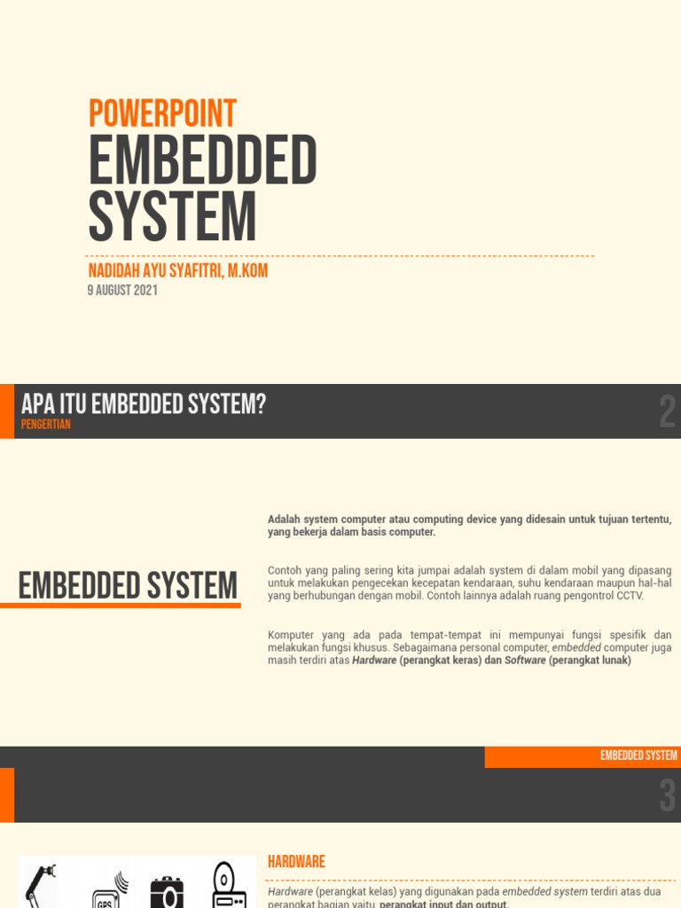 Pengantar Embedded System | PDF | Komputer