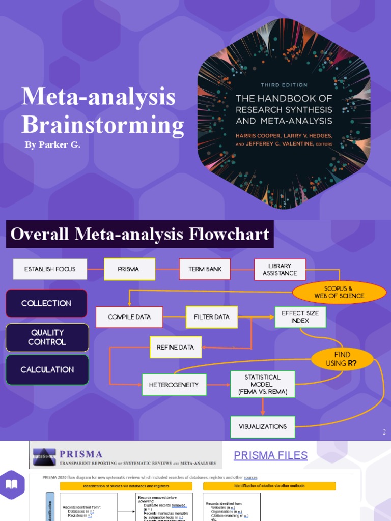 Meta Analysis Overview | PDF | Meta Analysis | Effect Size