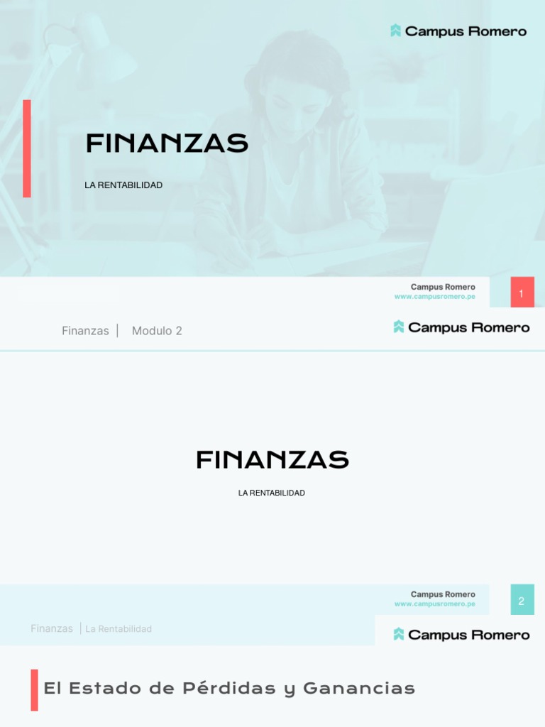 MOD 3 Finanzas 2 | PDF | Estado de resultados | Rentabilidad sobre ...