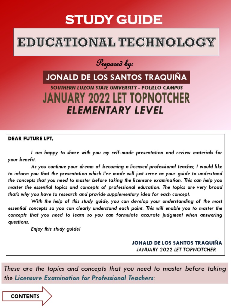 Educational Technology | PDF | Educational Technology | Learning