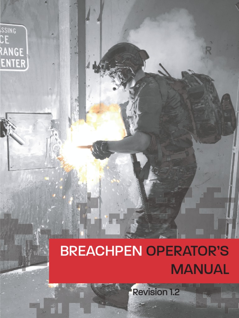 Breachpen: Operator'S Manual | PDF | Fires | Combustion