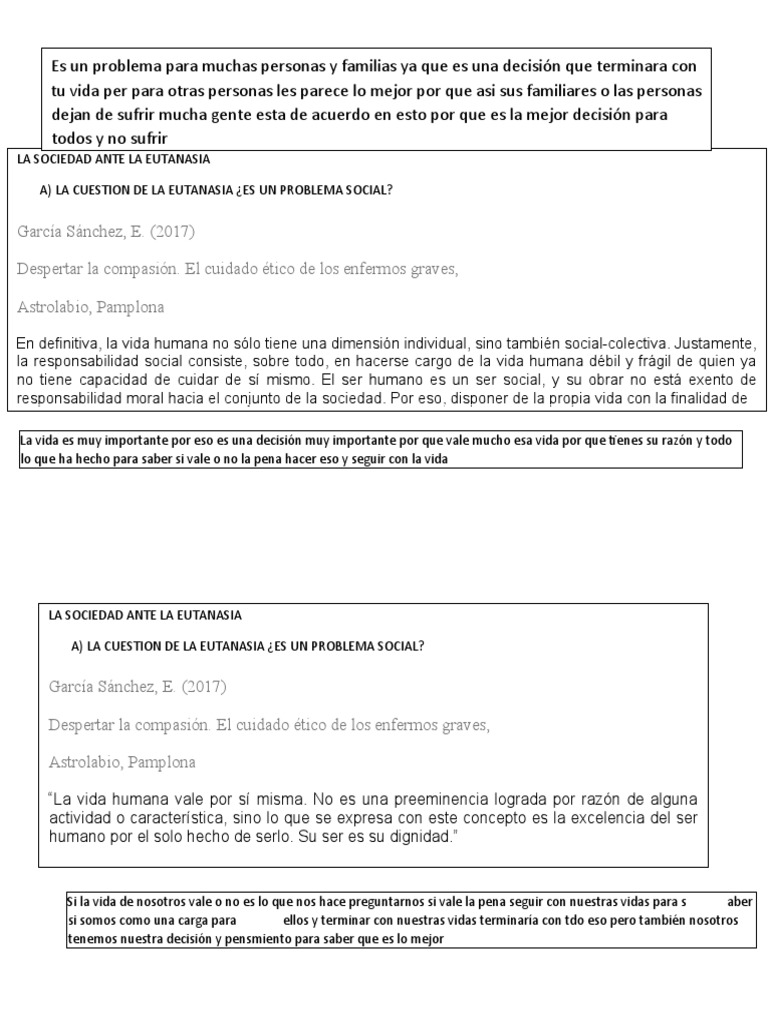 EUTANASIA | PDF | Instituciones sociales | Etica Aplicada