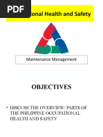 DOLE OSHC Template_OSH Program | PDF | Occupational Safety And Health ...