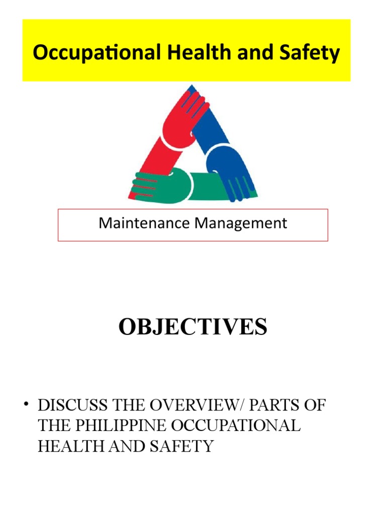 Legal Framework of Phil OHS | PDF | Occupational Safety And Health ...