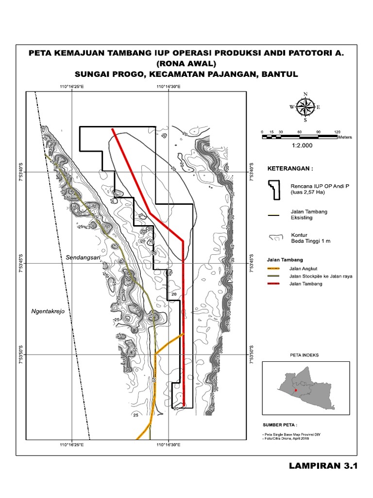 Peta Kemajuan Tambang (Rona Awal) | PDF