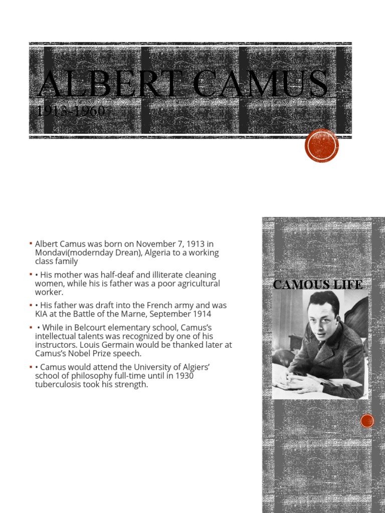 Albert Camus | PDF | Classics