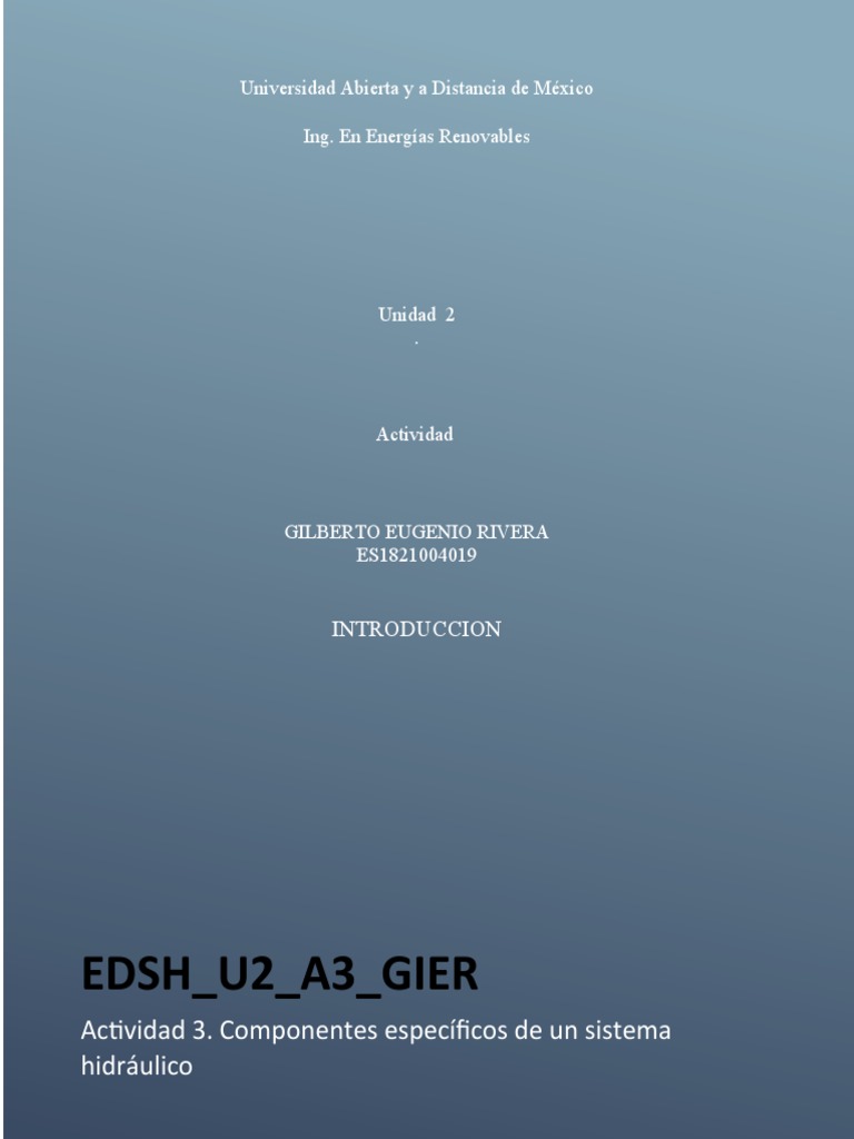 Edsh U2 A3 Gier | PDF | Bomba | Líquidos