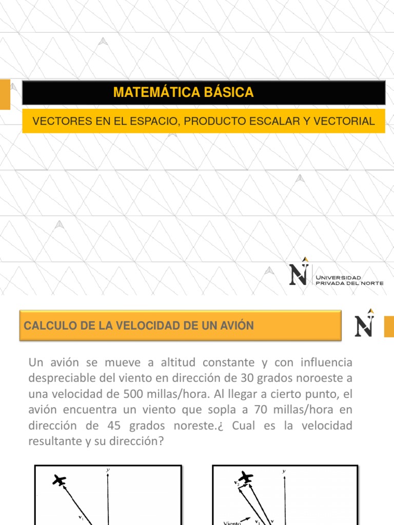 Ppt01-Vectores Mate - Basica | PDF | Vector Euclidiano | Escalar (Matemáticas)