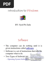 Parts of MS Word Window | PDF | Window (Computing) | Microsoft Word