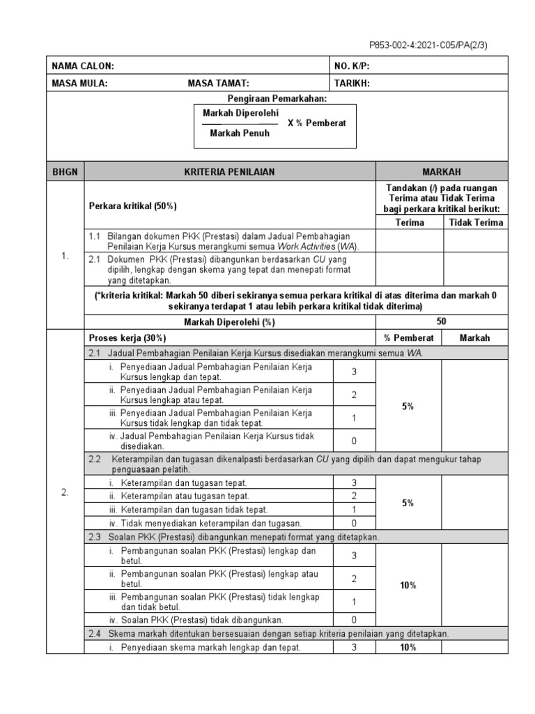 C05 PA 2.3 Skema | PDF