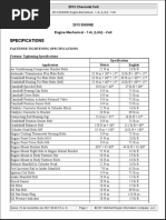 DD15 Engine Torque Specifications | PDF | Screw | Diesel Engine