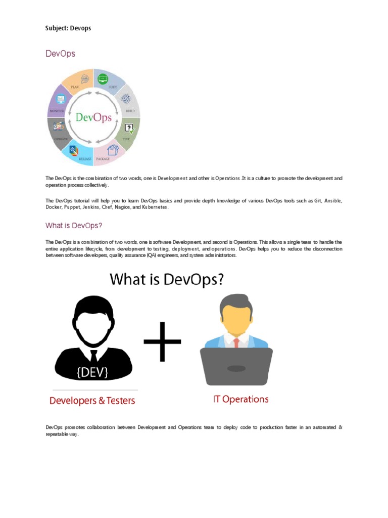 Subject: Devops | PDF | Cloud Computing | Microsoft Visual Studio