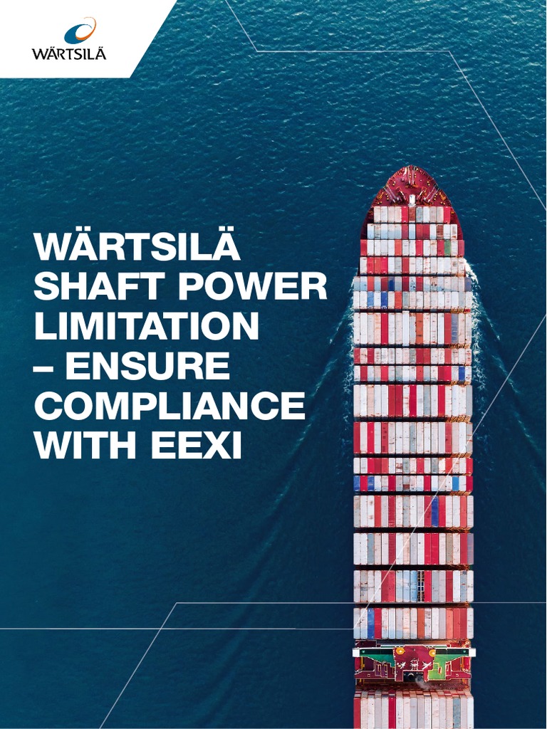 Wärtsilä Shaft Power Limitation - Ensure Compliance With Eexi | PDF ...