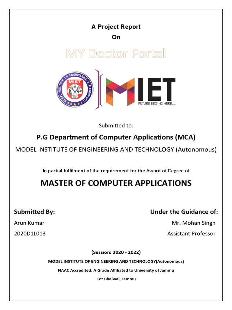 Project Report | PDF | World Wide Web | Internet & Web