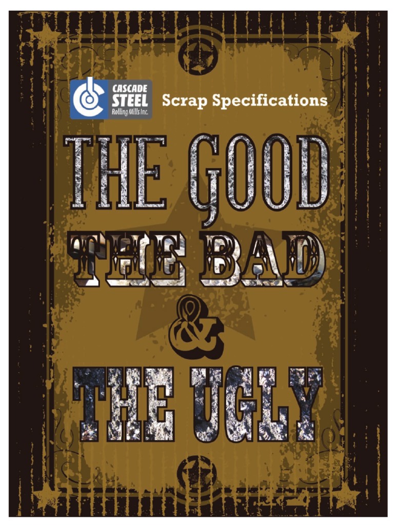 Cascade Steel Scrap Specifications Guide | PDF | Scrap | Steel