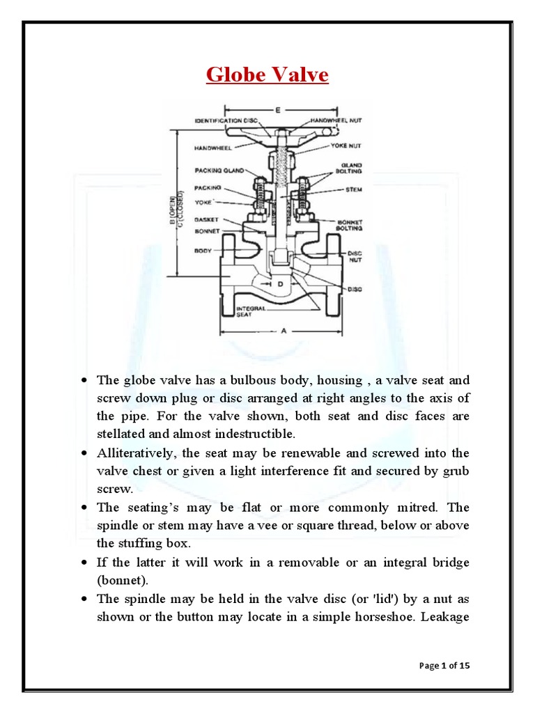 Valves Notes | Download Free PDF | Valve | Mechanical Engineering