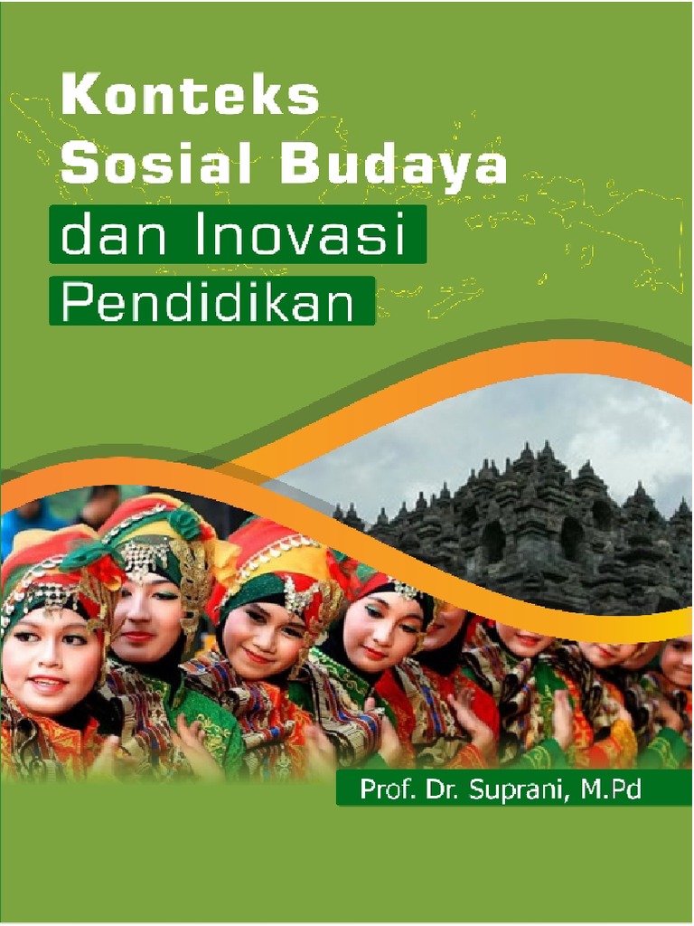 Editor Buku Konteks Sosial Budaya Dan Inovasi Pendidikan | PDF