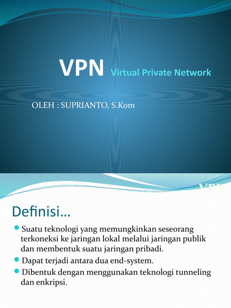 Presentasi VPN | PDF