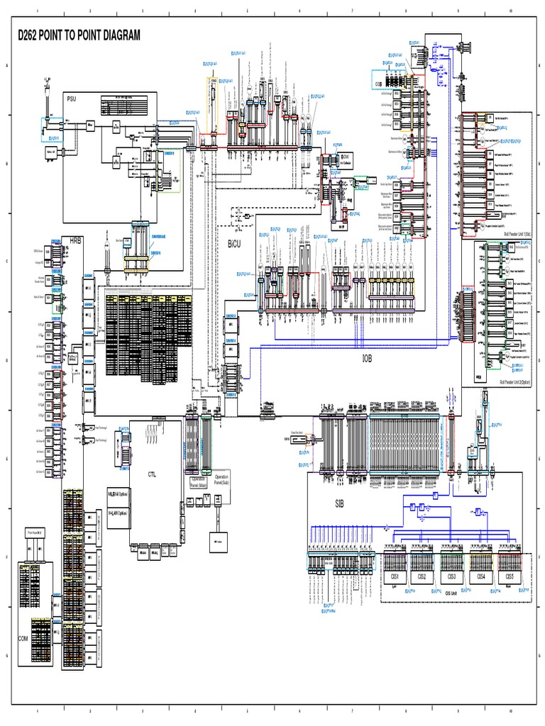 D262 Point To Point Diagram: SW2 SW3 SW4 | PDF