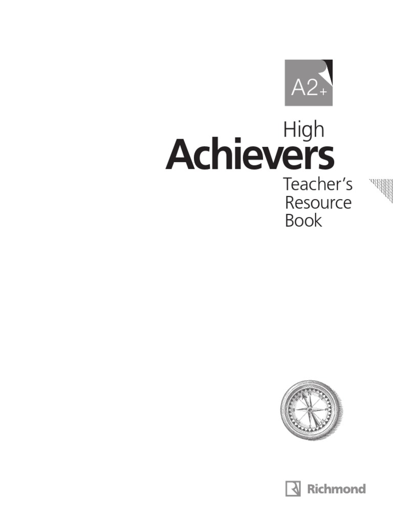 A2+ High. Achievers. Teacher S Resource Book | PDF | Worksheet | Vocabulary