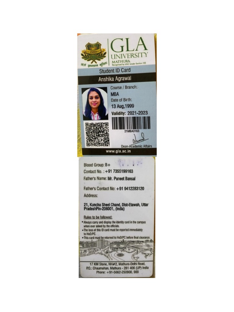 Student Id Cards New | PDF