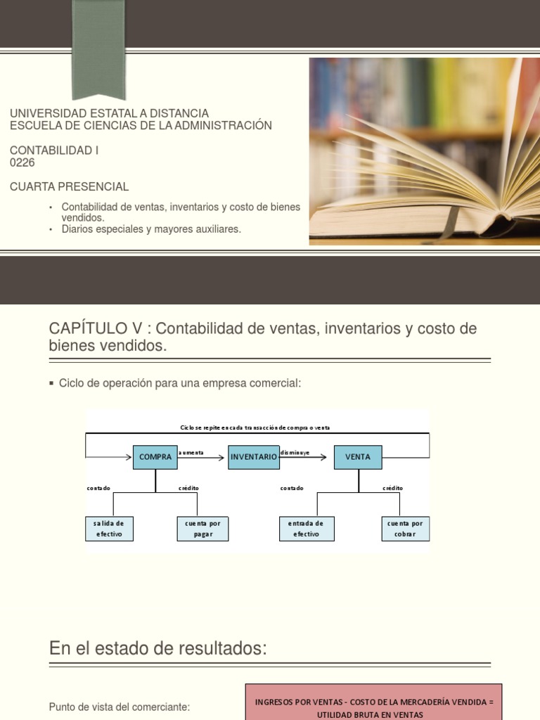 Contabilidad de Ventas y Costo de Mercaderia Vendida | PDF ...