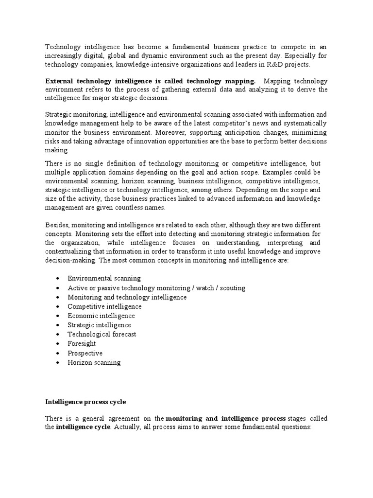 Skill Development, Theories of Learning, Technology Intelligence | PDF ...