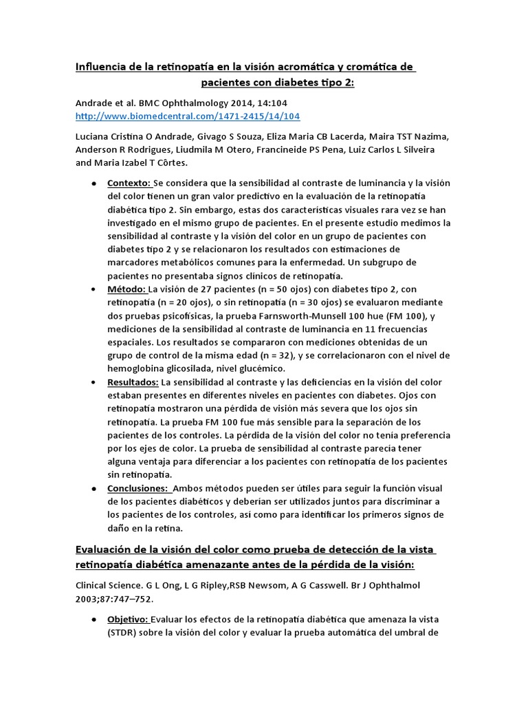 Vision Del Color | PDF | Color | Percepción visual