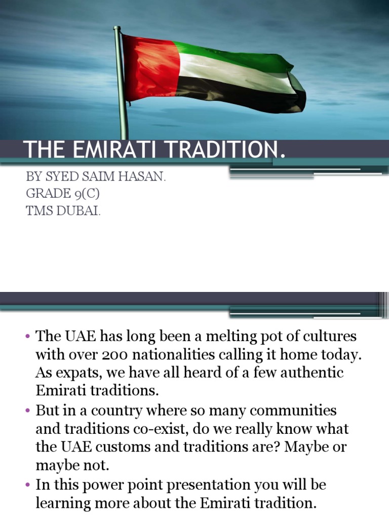 The Emarati Tradition | PDF | Falconry | United Arab Emirates