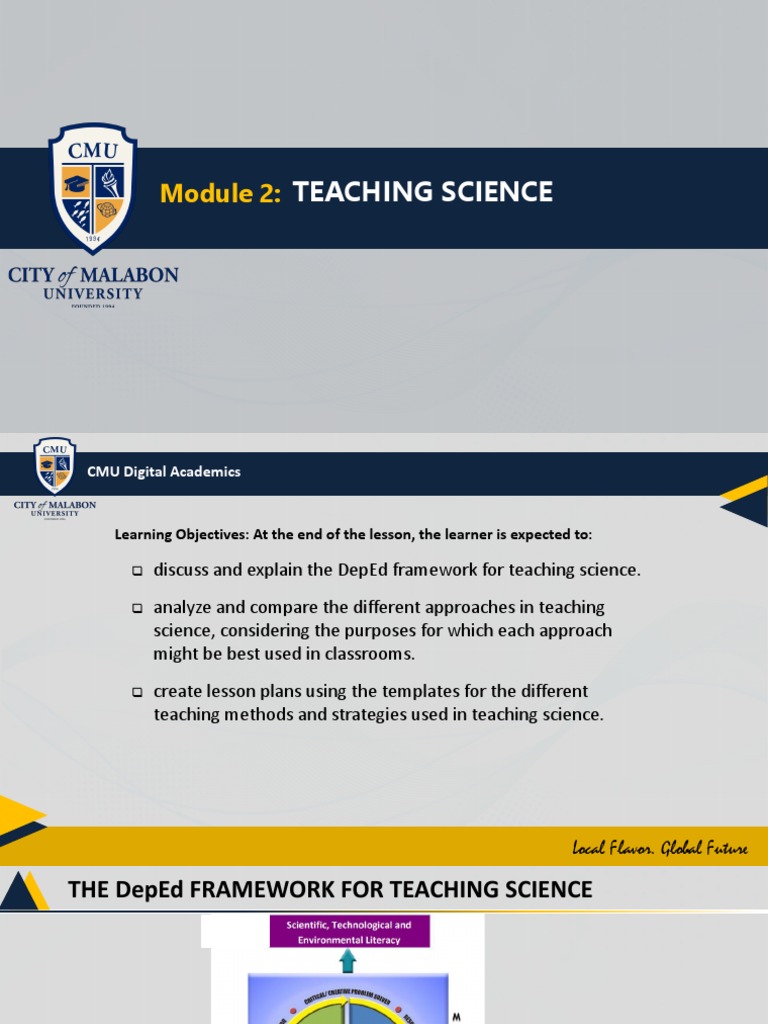 Module 2 - TEACHING SCIENCE (Part 1) | PDF | Teaching Method | Project Based Learning