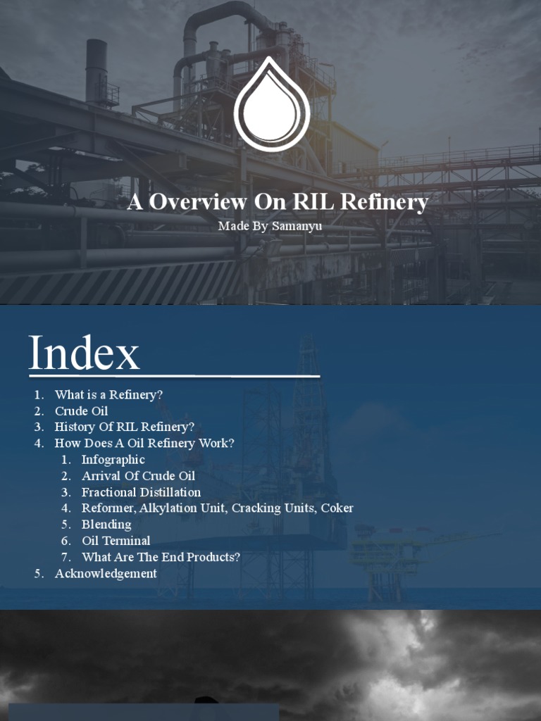 Chemistry AIP - A Overview On RIL Refinery | Download Free PDF | Oil ...