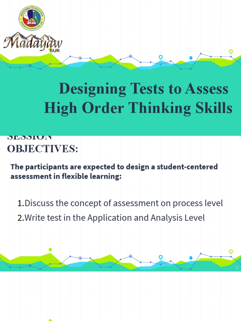 Session 3 Writing HOTS Questions in Process Level | PDF | Metacognition ...