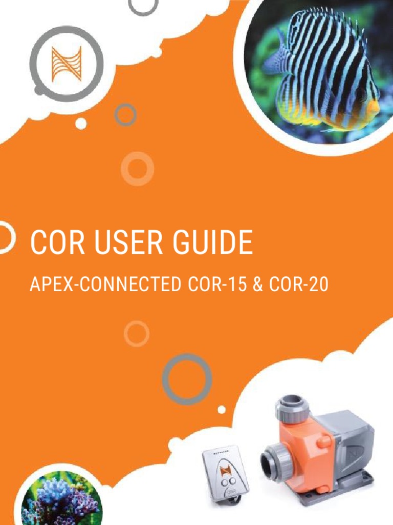 Cor User Guide: Apex-Connected Cor-15 & Cor-20 | PDF | Ac Power Plugs ...