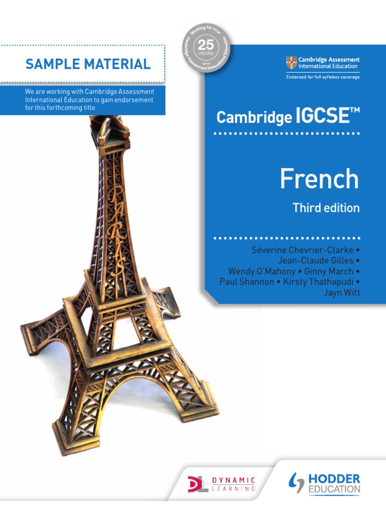 French Igcse Coursebook | PDF