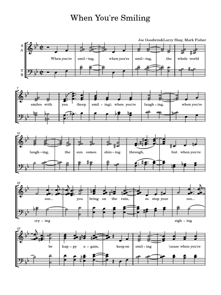 When you're smiling | PDF